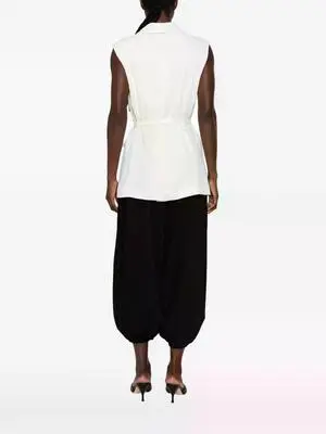 P.a.r.o.s.h Belted Sleeveless Gilet