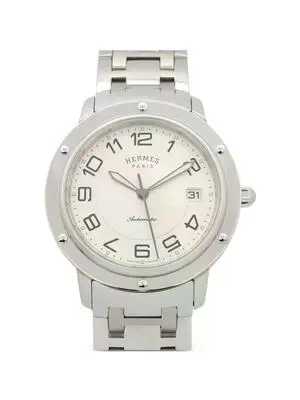 Hermès 2010s Clipper Classic 39mm Watch - Neutrals