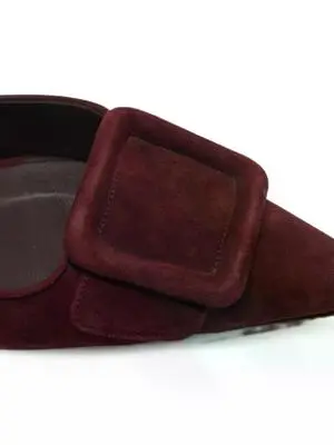 Manolo Blahnik Maysale Pointed-toe Mules
