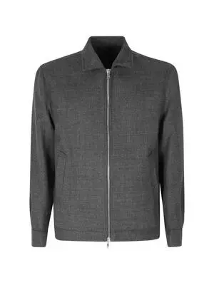 BRIGLIA 1949 Bill Zip-up Collared Jacket