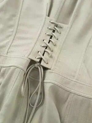 Shanghai Tang Frog-fastening Lace-up Jacket