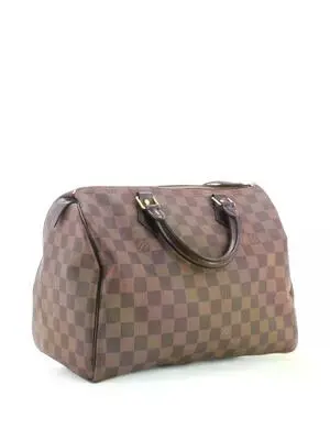 LOUIS VUITTON Speedy Handbag Damier 30 Satchel