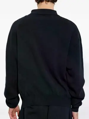 ENTIRE STUDIOS Quarter-zip Long-sleeve Sweater