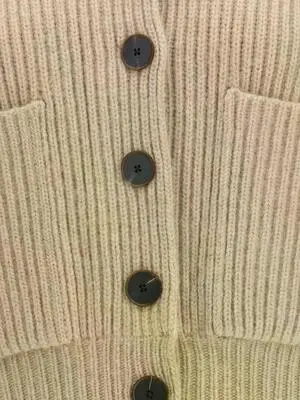 Tory Burch Cropped Wool Cardigan