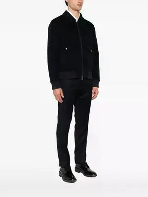 ON THE BUND Zip-up Flap-pocket Jacket