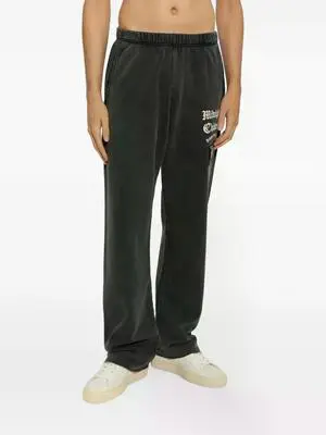 DUKE + DEXTER Graphic-print Patch-detail Trousers