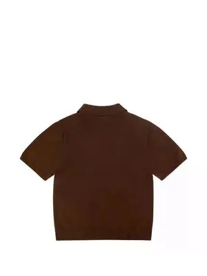 ENTIRE STUDIOS Short-sleeve Knit Polo Shirt