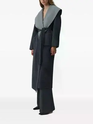 Simkhai Allura Reversible Belted Coat
