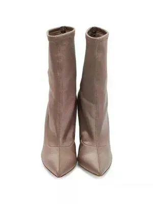 GIANVITO ROSSI Pointed-toe Sculptural-heel Ankle Boots