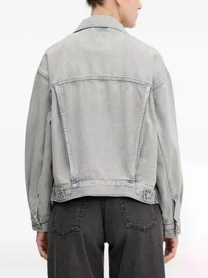 LEVI'S Trucker Acid-wash Denim Jacket - Grey