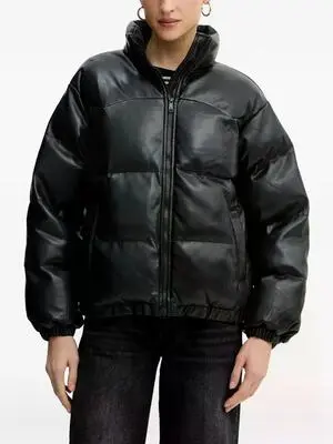 LEVI'S Noe Western Zip-up Puffer Jacket - Black