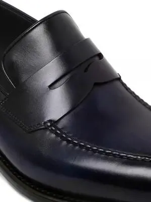 FERRAGAMO Tramezza Penny Loafers