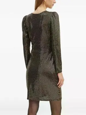 MORGAN V-neck Mini Dress