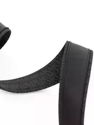 Michael Kors Logo-print Reversible Belt - Black