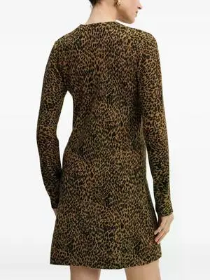 MORGAN Animal-print Mini Dress