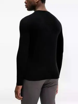 MOS MOSH Cuff-trim Knitted Sweater