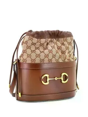 Gucci Gold Tone Bucket Bags For Women