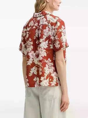 LEVI'S Floral-print Chest-pocket Shirt