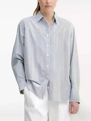 LEVI'S Harlie Pieced Vertical-stripe Shirt