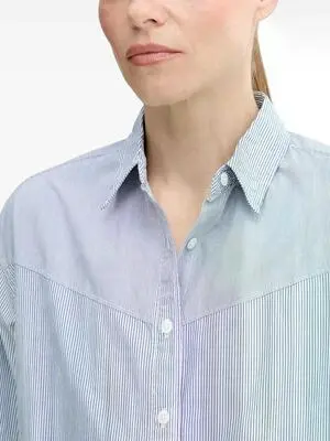 LEVI'S Harlie Pieced Vertical-stripe Shirt