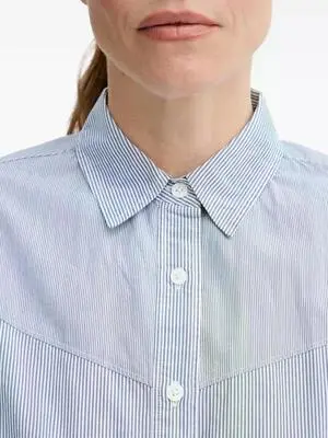 LEVI'S Harlie Pieced Vertical-stripe Shirt