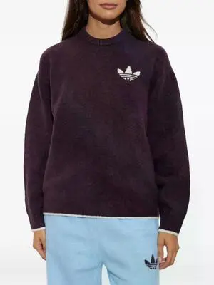 Adidas Ess Logo-embroidered Sweater