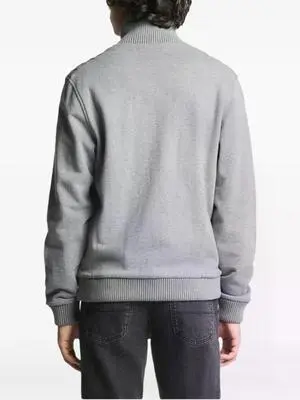 FAY Quilted Ribbed-trim Jacket