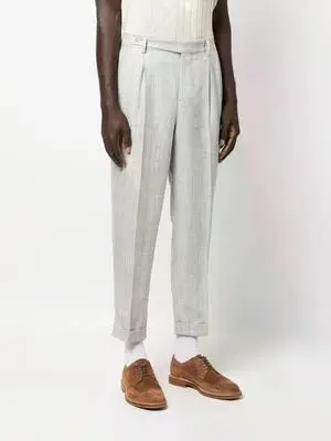 Brunello Cucinelli Cropped Tailored Trousers