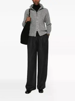 Peserico Sequin-embellished Ribbed Cardigan