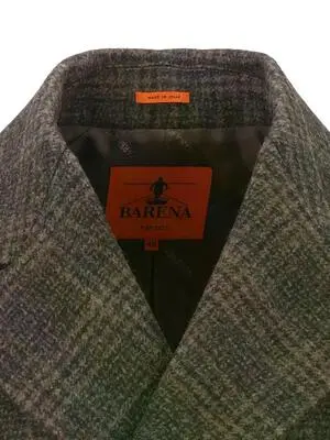 Barena Venezia Check-pattern Double-breasted Coat