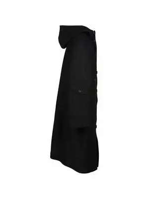 Yohji Yamamoto Hooded Military Coat