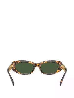 Versace Tortoiseshell-effect Sunglasses