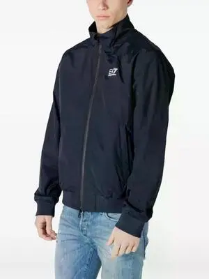EA7 Logo-print Bomber Jacket