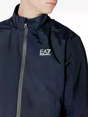 EA7 Logo-print Bomber Jacket