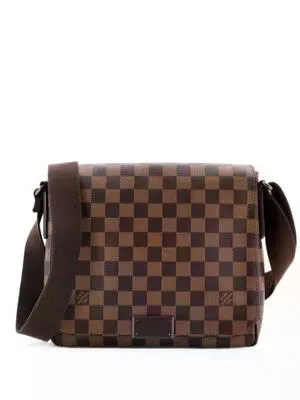 LOUIS VUITTON District Messenger Bag Damier Pm Crossbody Bag - Brown