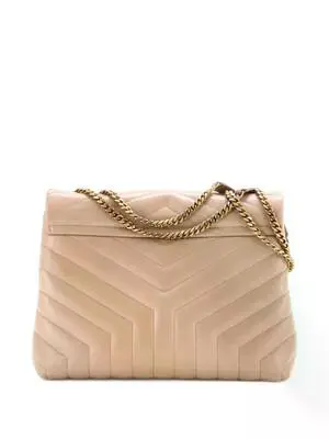 Saint Laurent Loulou Matelasse Chevron Leather Medium Shoulder Bag