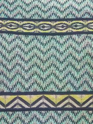 Missoni Patterned Knitted Mini Dress