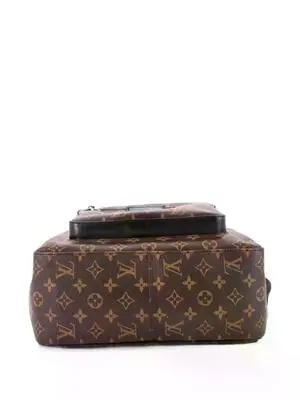 LOUIS VUITTON Josh Macassar Monogram Canvas Backpack