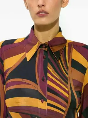Emilio Pucci Iride Print Jersey Shirt