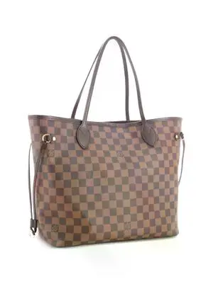 LOUIS VUITTON Neverfull Nm Damier Mm Tote Bag - Brown