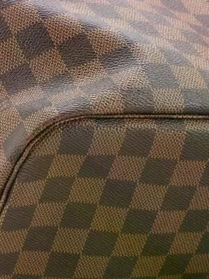 LOUIS VUITTON Neverfull Nm Damier Mm Tote Bag - Brown