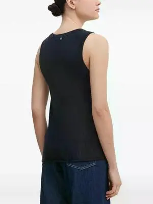 MOS MOSH V-neck Ribbed Top