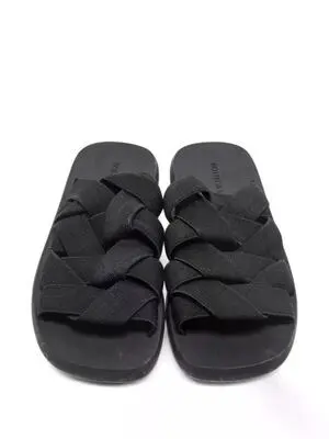 Bottega Veneta Plat Woven Sandals