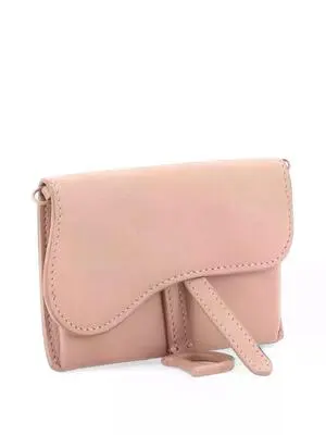 Dior Saddle Nano Pouch Leather Belt Bag