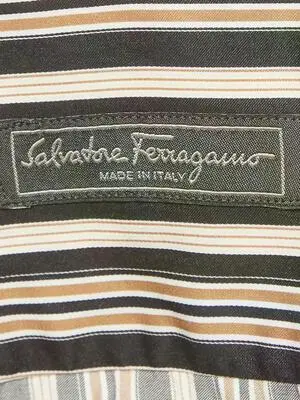 FERRAGAMO Striped Button-down Shirt