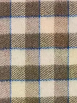 A.p.c. Check-pattern Fringed Scarf