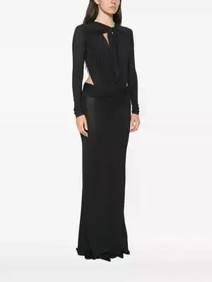 AMAZUIN Anais Cut-out Ruched Bodysuit