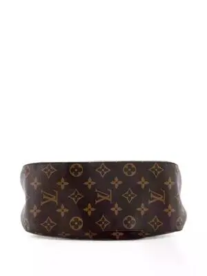 LOUIS VUITTON Looping Handbag Monogram Canvas Mm Satchel