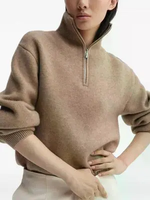 Almada Label Dana Half-zip Sweater
