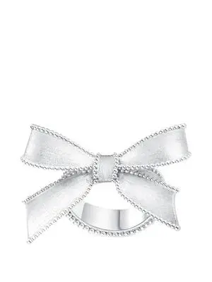 SHUSHU/TONG X Yvmin Bow-motif Ring - Silver